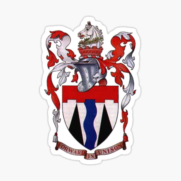 "Arms of Tonbridge And Malling Borough Council (KENT)" Sticker by ...