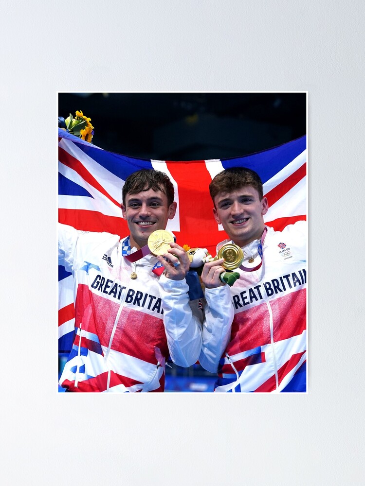 "Tom Daley" Poster by Fatnor | Redbubble