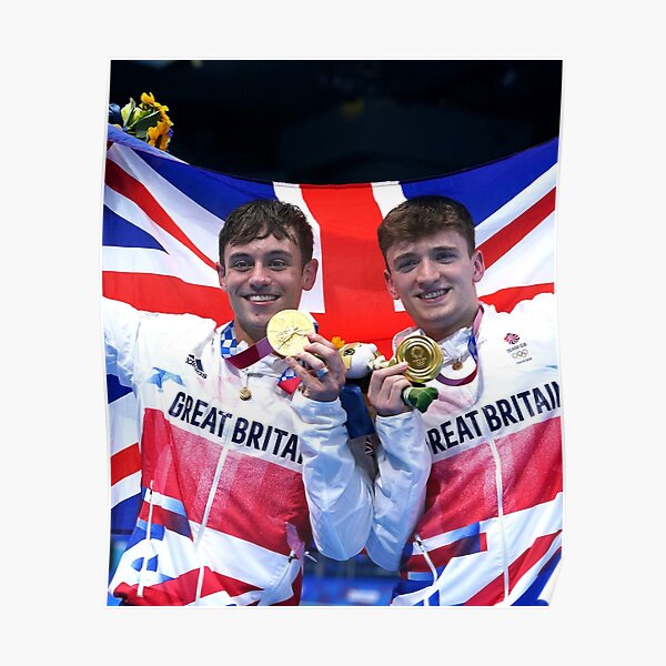 "Tom Daley" Poster by Fatnor | Redbubble