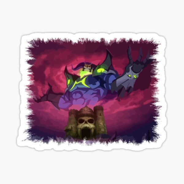 "Skeletor " Sticker for Sale by dracine81 | Redbubble