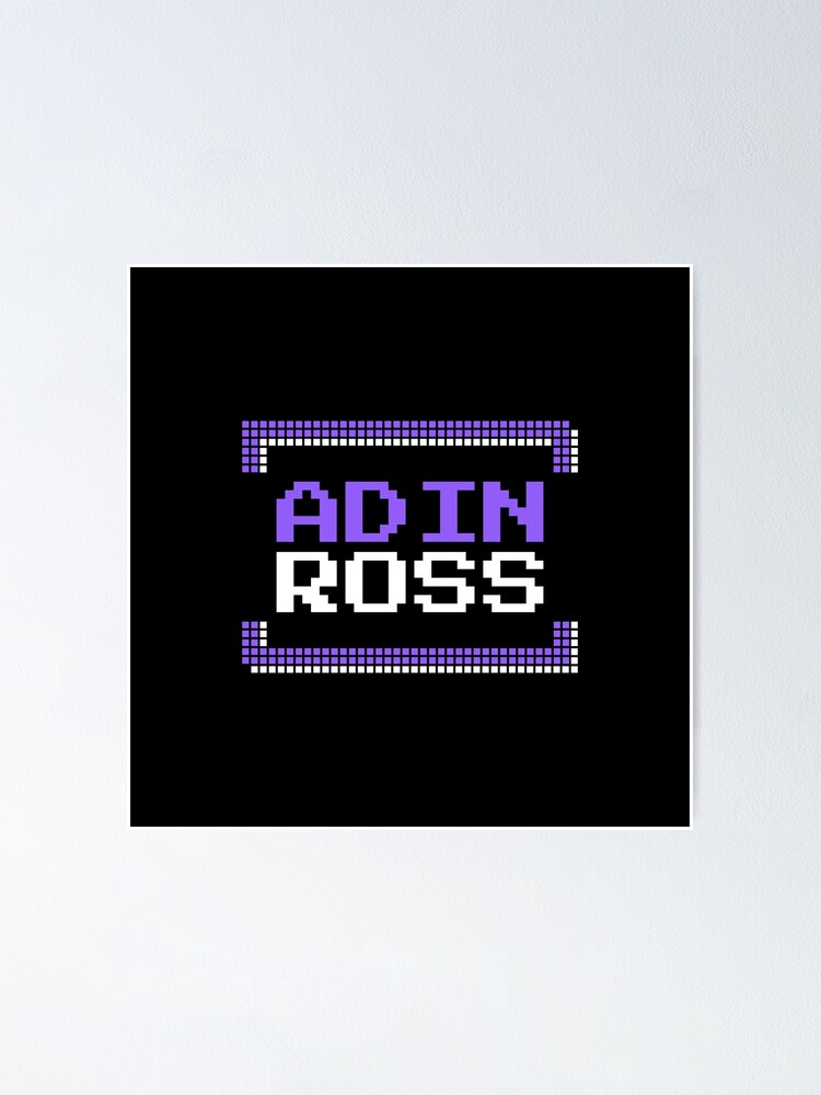 "Adin Ross " Poster for Sale by SS-Trend-House | Redbubble