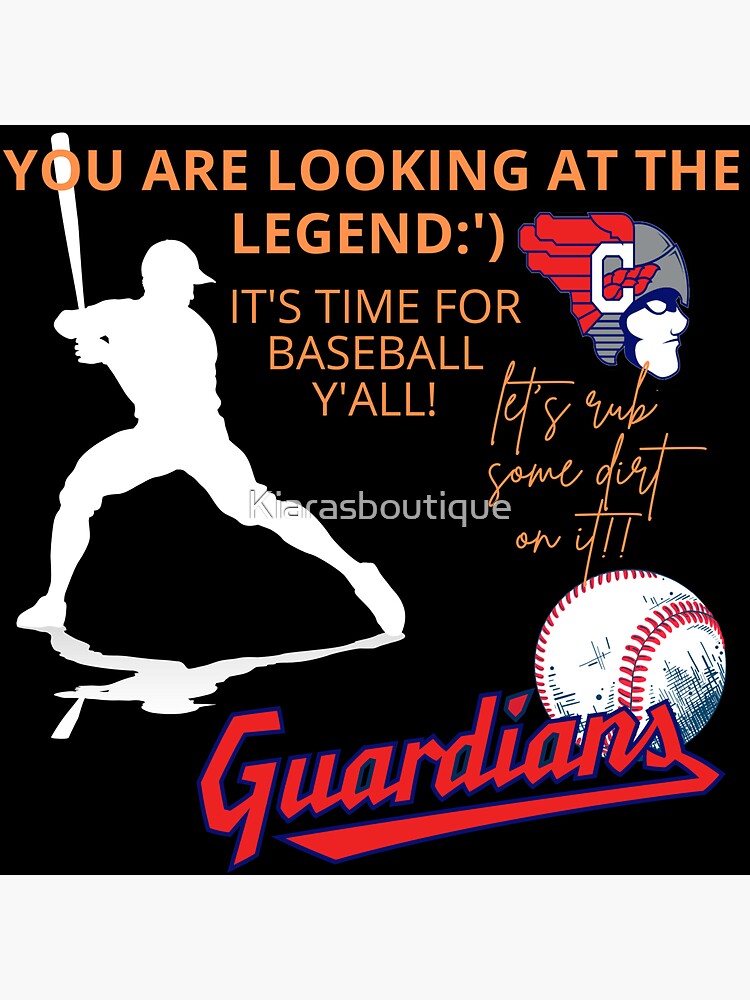 "Cleveland Guardian" Sticker for Sale by Kiarasboutique | Redbubble