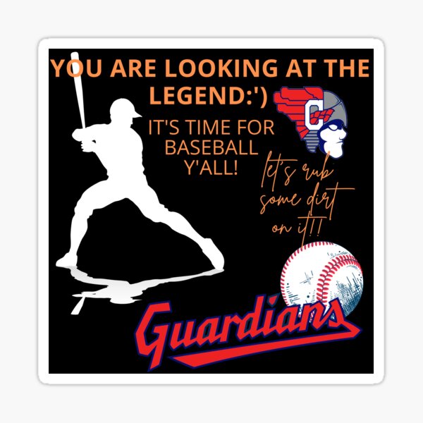 "Cleveland Guardian" Sticker for Sale by Kiarasboutique | Redbubble