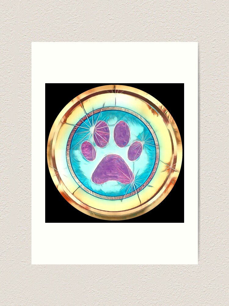 "Artistic Design of the PAWZ Logo" Art Print for Sale by PetSchittArt ...
