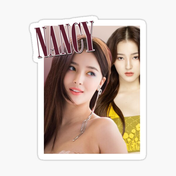 "Momoland Nancy Tribute 2" Sticker for Sale by Grankosson | Redbubble
