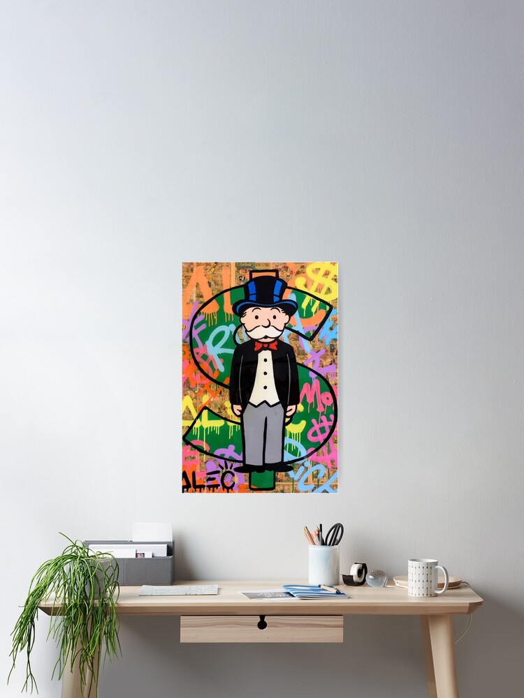 "MONOPOLY UNCLE $" Poster by vacaman | Redbubble