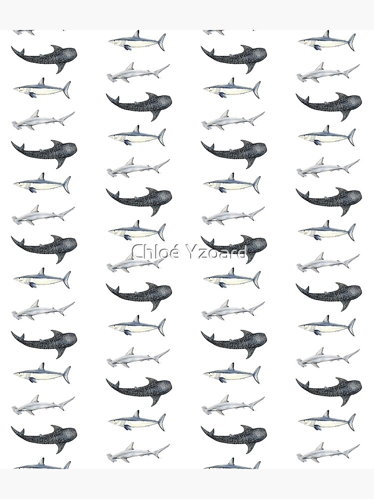 Shark Trio: Hammerhead Shark, Whale Shark And Mako Shark Backpack