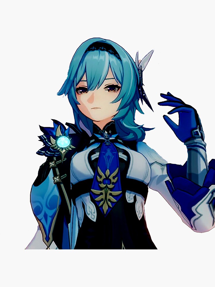Pegatina «Eula Genshin Impact» de Animecomic | Redbubble