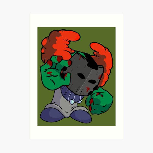"Tricky fnf mod character" Art Print by AbrekArt | Redbubble