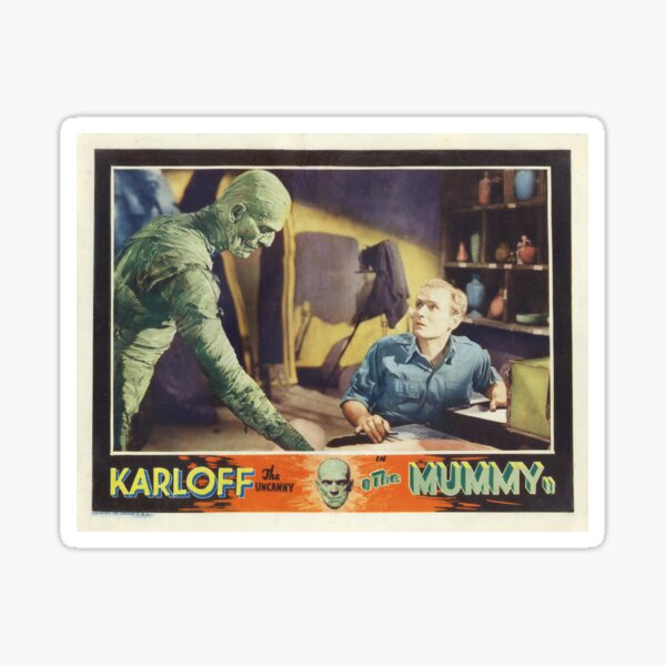 "The mummy" Sticker for Sale by beachcamper | Redbubble