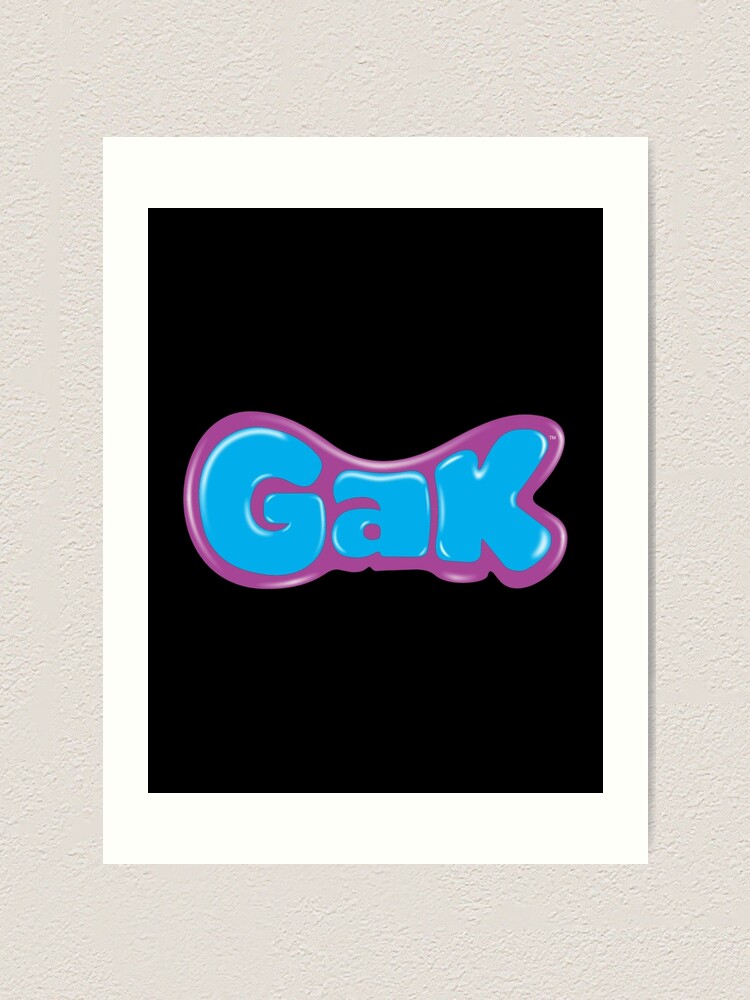 "Gak Logo" Art Print for Sale by Double-Ghost | Redbubble