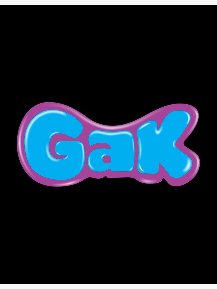 "Gak Logo" Art Print for Sale by Double-Ghost | Redbubble