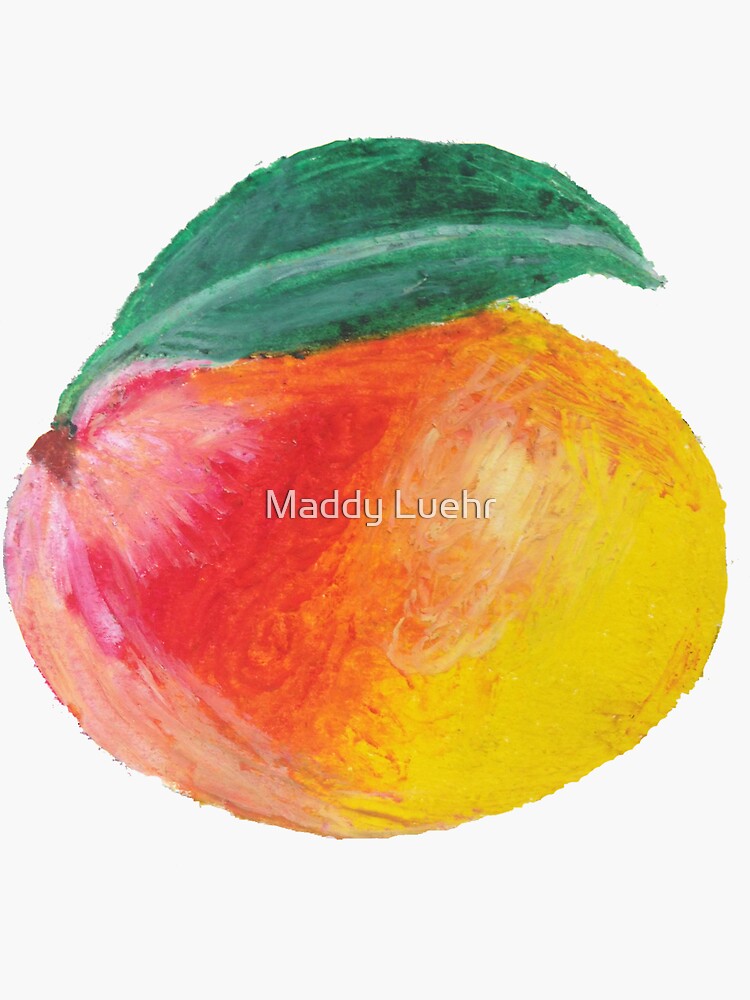 "Mango" Sticker for Sale by maddyluehr | Redbubble