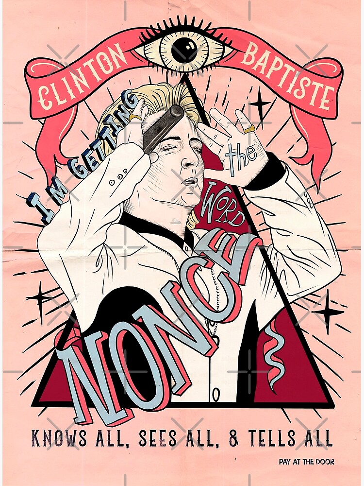 "Clinton Baptiste" Poster for Sale by ItsDarkInThere | Redbubble