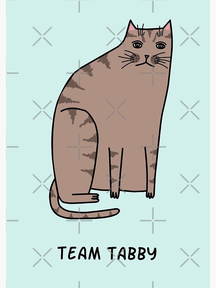 Cuaderno de espiral «Team Tabby: un gato atigrado de dibujos animados a ...