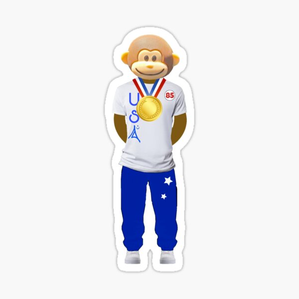 "Olympian CJ" Sticker for Sale by CuriousJoe | Redbubble