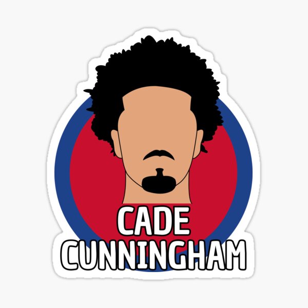 "Cade Cunningham" Sticker for Sale by HooperHooper | Redbubble