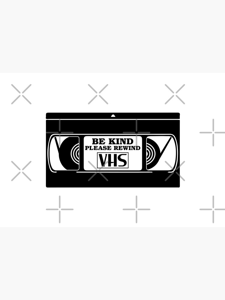 "Be Kind Please Rewind VHS Video Tape" Mask by epitomegirl | Redbubble