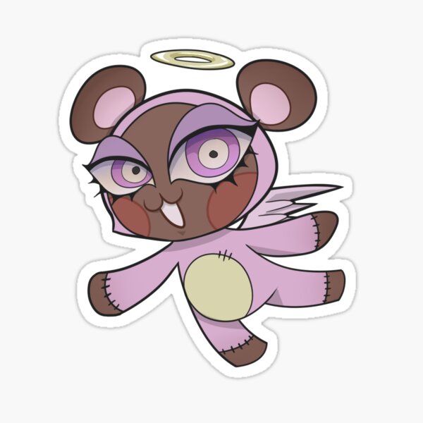 "Pucha from Pucha and Endo!" Sticker for Sale by Infamy-Dire | Redbubble