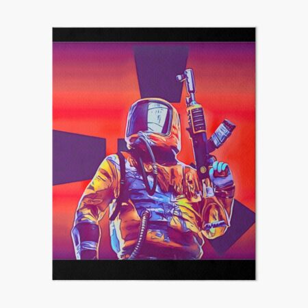 "Rust Game Hazmat Suit" Art Board Print for Sale by CTTDesigns | Redbubble