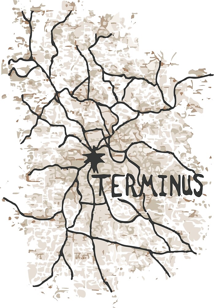 "Terminus Map" by Luxsadeck | Redbubble