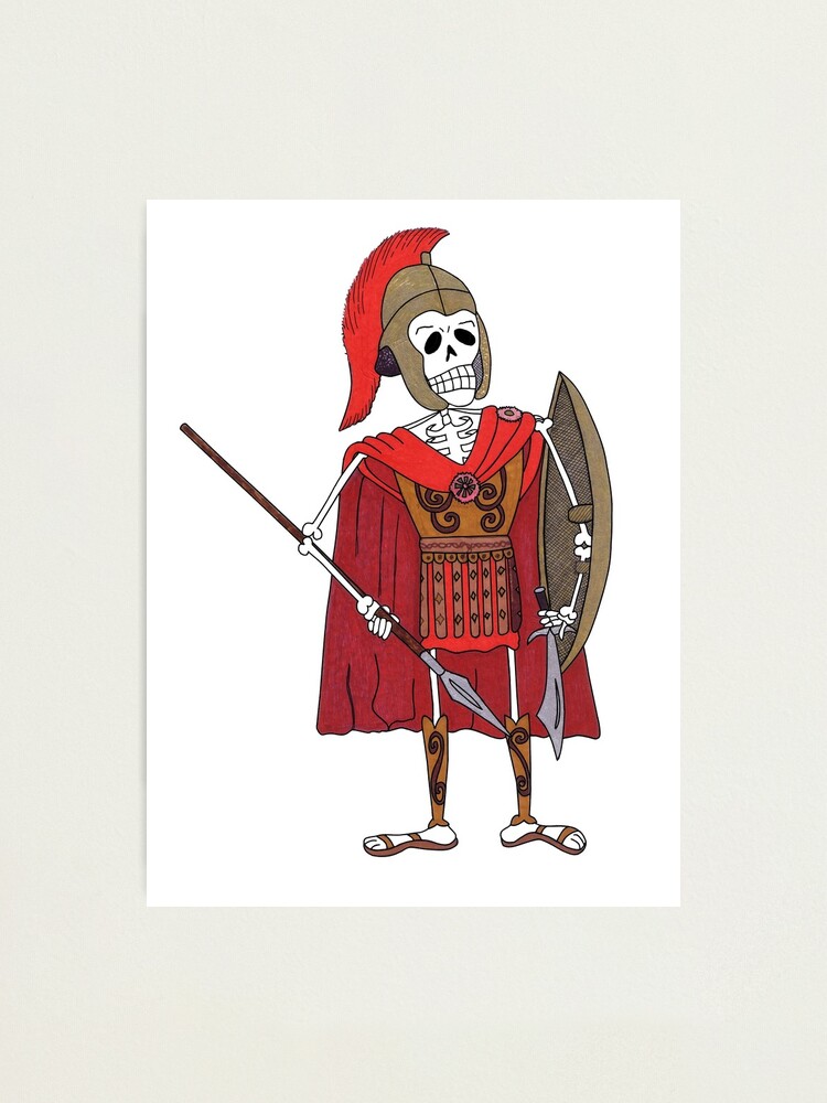 "Skeleton Greek Spartan King Leonidas of Sparta Greece Son of the Lion ...