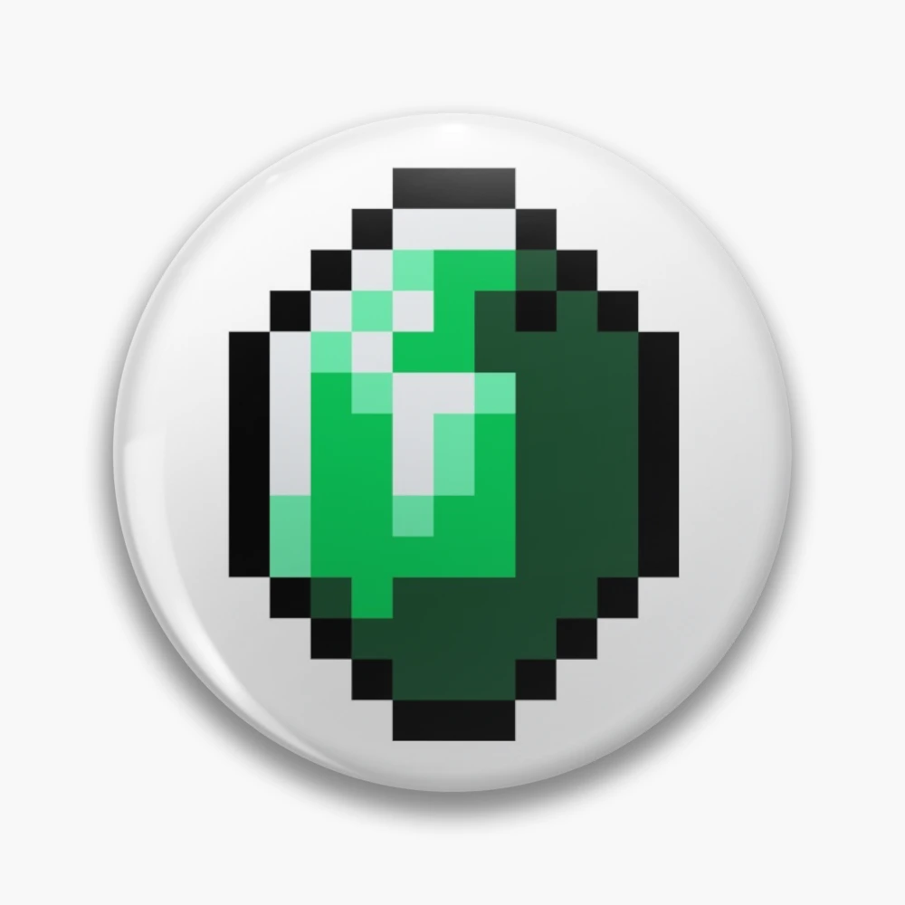 Emerald Minecraft Pixel Art Pixel Art #4) Diamond, Gold, And Emerald