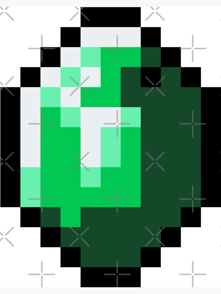 Minecraft Smaragd Icoon Emerald – Minecraft Wiki