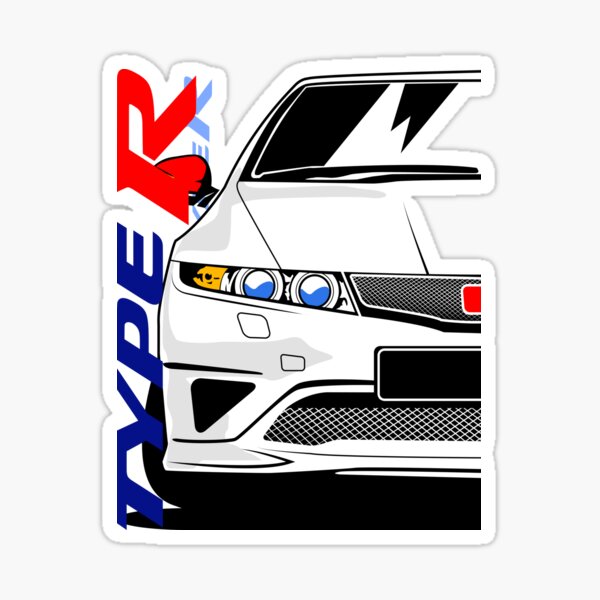 "Type R FN2" Sticker for Sale by CopiPanilArt | Redbubble