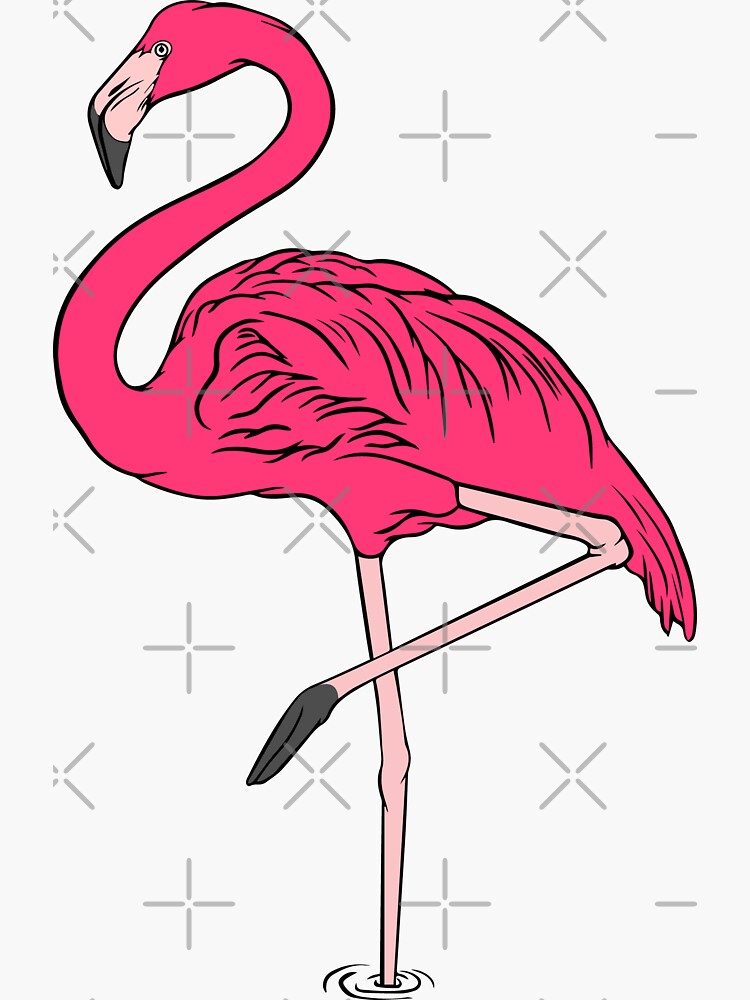"Flamingo Bird" Sticker for Sale by YouRdi | Redbubble