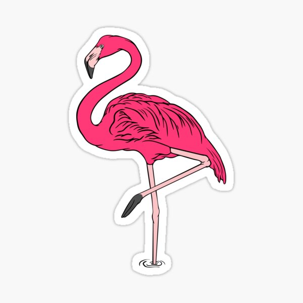 "Flamingo Bird" Sticker for Sale by YouRdi | Redbubble
