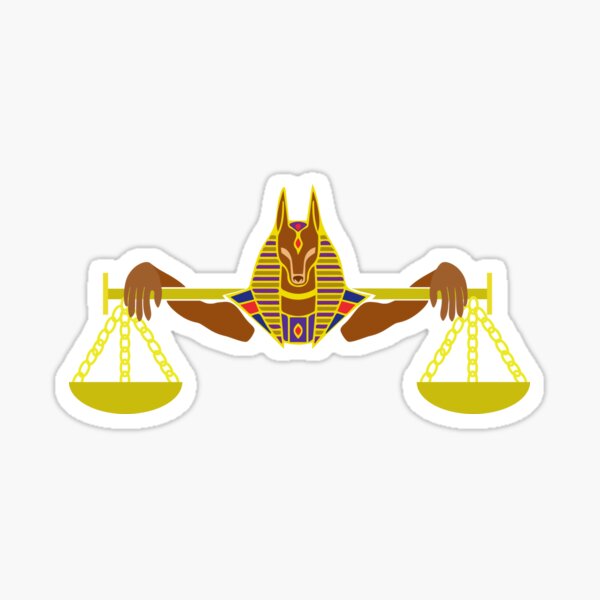"Ancient Anubis" Sticker for Sale by TCompton4 | Redbubble