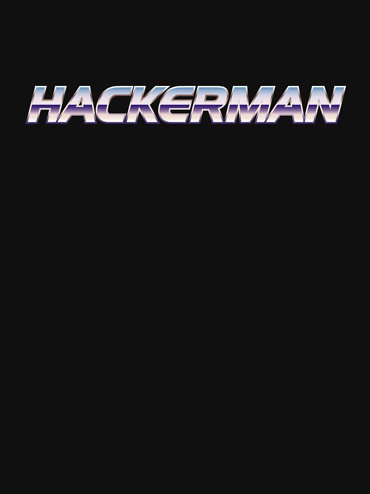 Camiseta «Hackerman» de ChristianSama | Redbubble