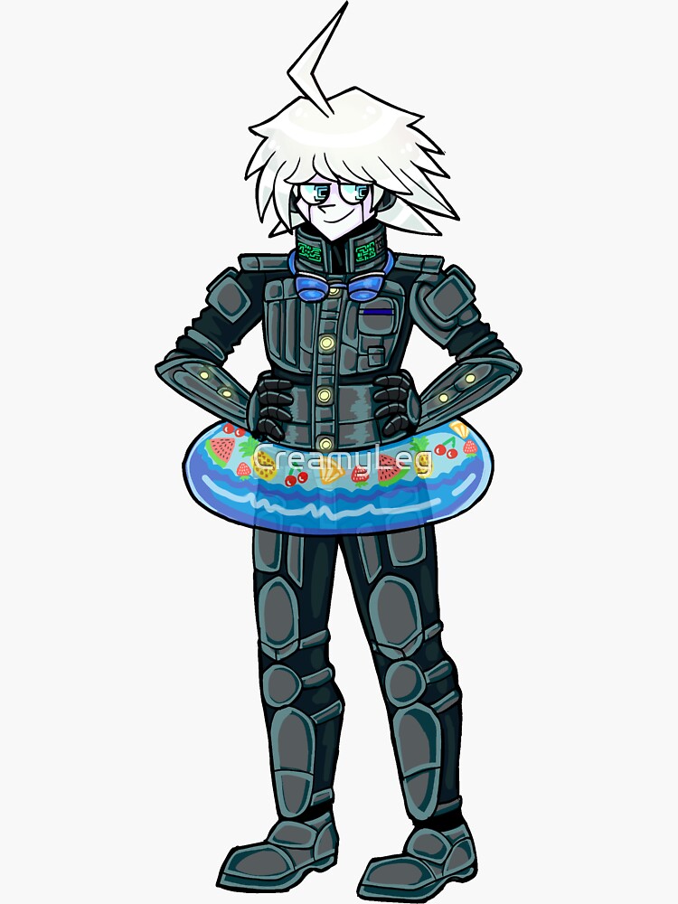 "Kiibo Swimsuit" Sticker for Sale by CreamyLeg | Redbubble