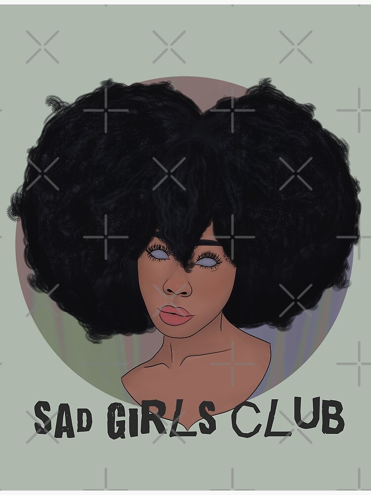 "SAD GIRLS CLUB" Poster for Sale by peachbuns | Redbubble