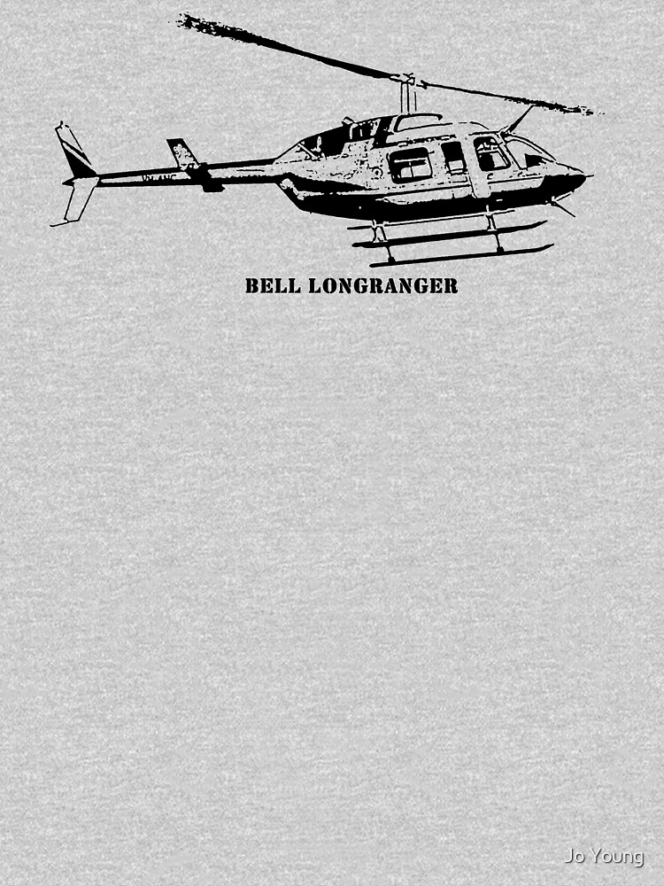 "Bell LongRanger " T-shirt for Sale by PrecisionHeli | Redbubble | bell ...