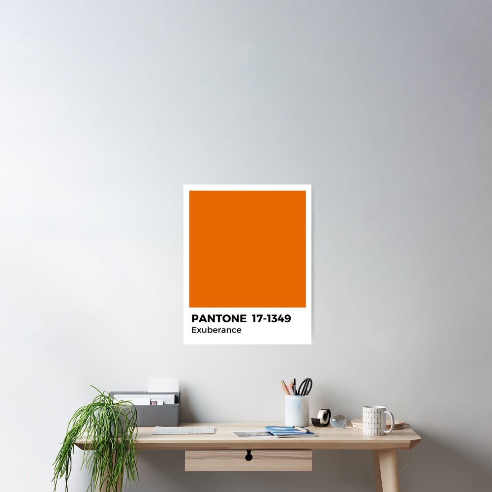 "PANTONE - Exuberance" Poster for Sale by fabibar | Redbubble