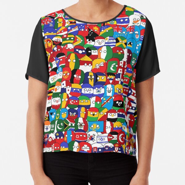 T-Shirts: Countryball | Redbubble