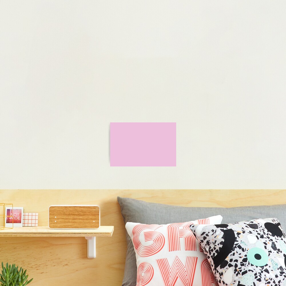 "Pirouette Pink Solid Color PANTONE 14-3205 2022 Summer Trending Shade ...