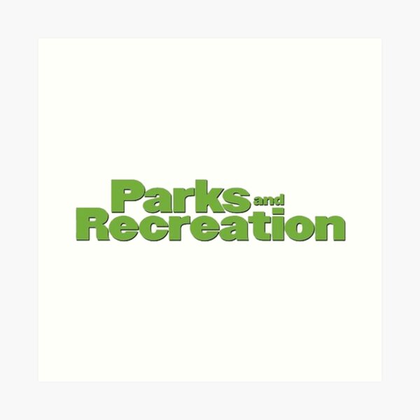 "Parks and Rec logo" Art Print for Sale by Mikepool | Redbubble