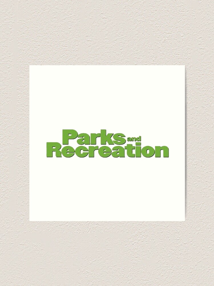 "Parks and Rec logo" Art Print for Sale by Mikepool | Redbubble