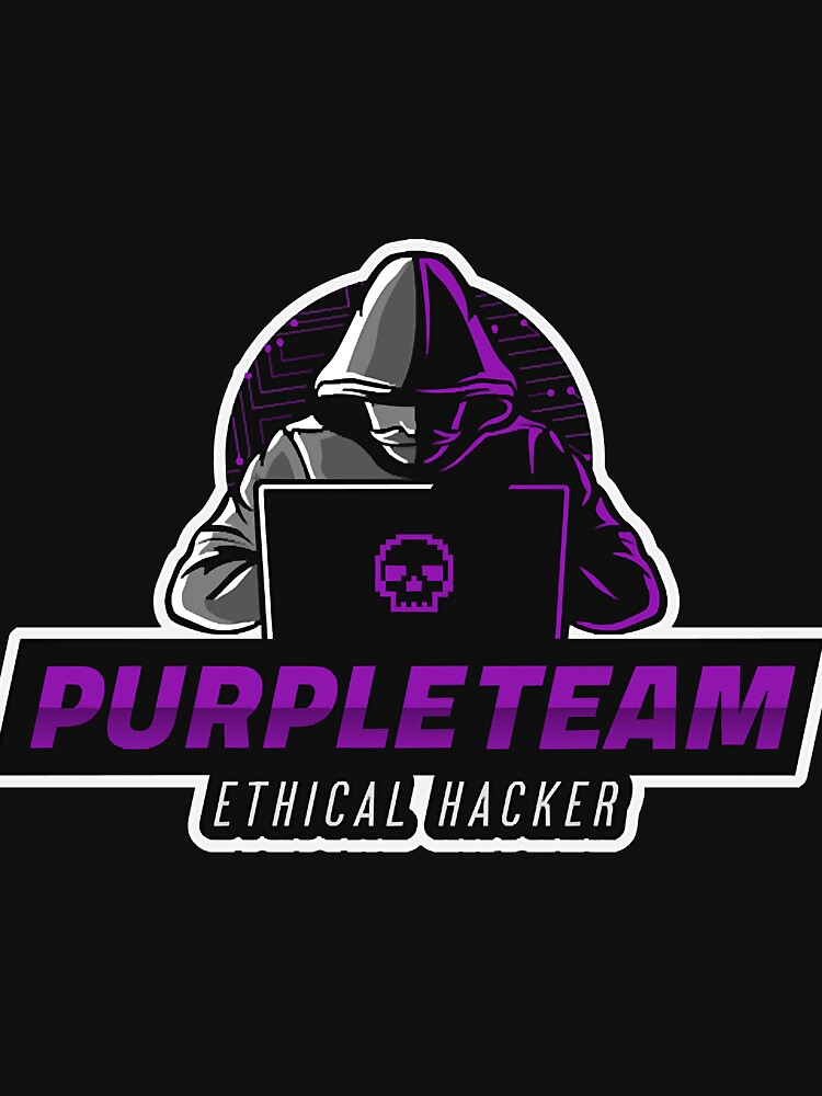 "Purple Team Hacker Design " Essential T-Shirt for Sale by Johnni49 ...