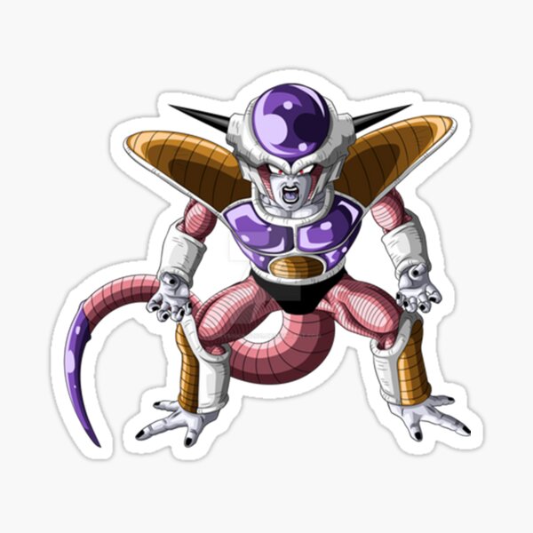 "Dragonball Z - Frieza" Sticker for Sale by YoulandaTomas | Redbubble