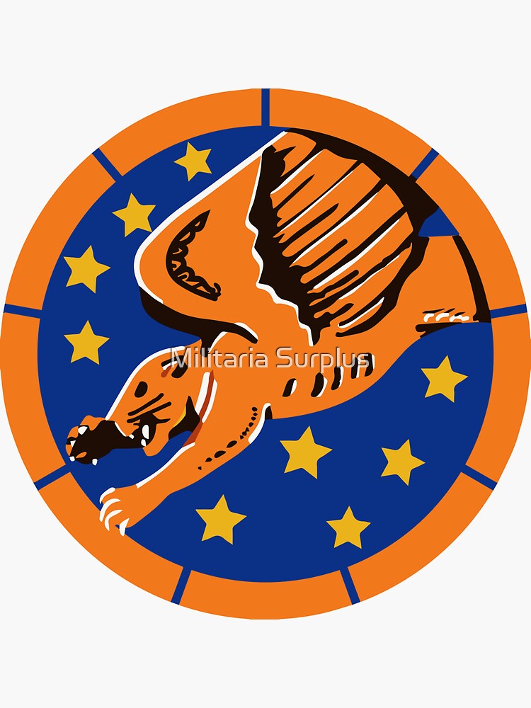 "99th Fighter Squadron (The Tuskegee Airmen) emblem" Sticker for Sale ...