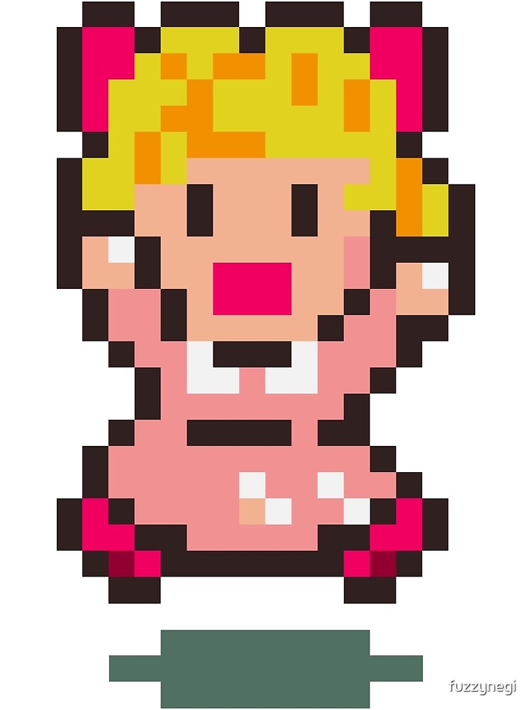 "Paula - Earthbound" by fuzzynegi | Redbubble