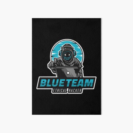"Blue Team Hacker Design " Art Board Print for Sale by tJencarlos0 ...