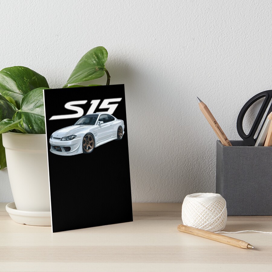 "Vetex Body kit S15 SILVIA spec r Volk Rays TE37 Stance" Art Board ...