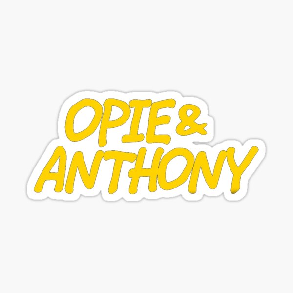 Opie Anthony Stickers | Redbubble