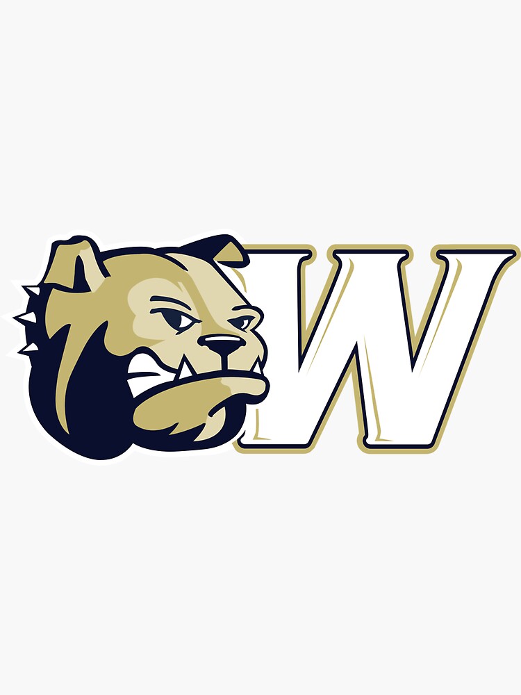 "Wingate University" Sticker for Sale by cangcang | Redbubble