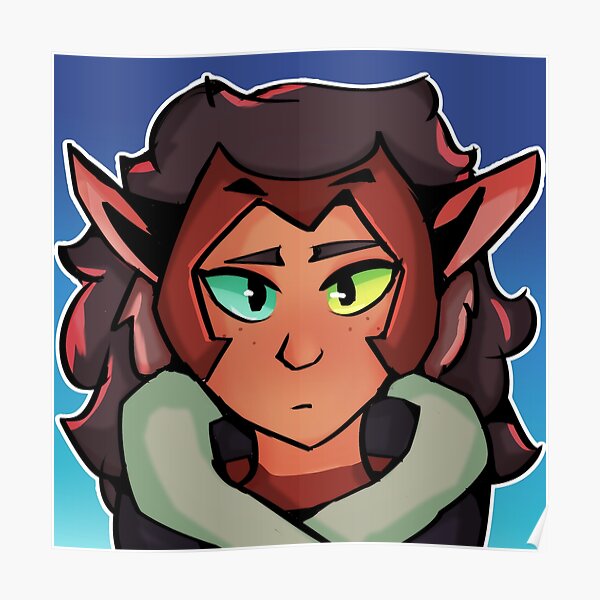 "snow outfit catra" Poster by Riptide-SD | Redbubble